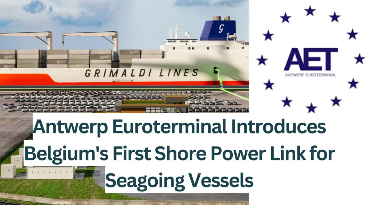 Antwerp Euroterminal Introduces Belgium's First Shore Power Link for ...
