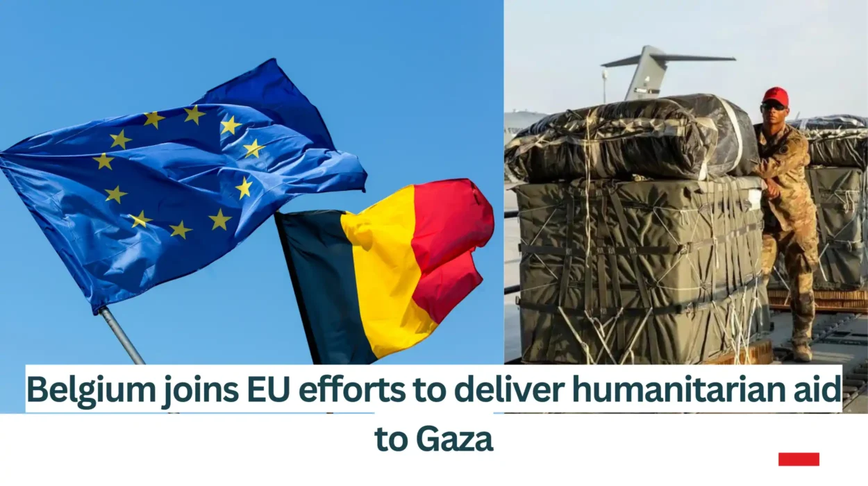 Belgium joins EU efforts to deliver humanitarian aid to Gaza - Brussels ...