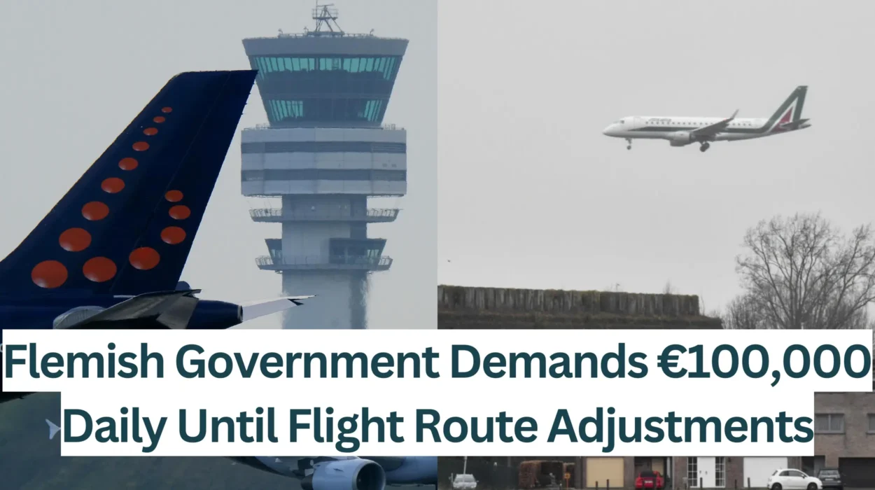 Flemish Government Demands €100,000 Daily Until Flight Route ...
