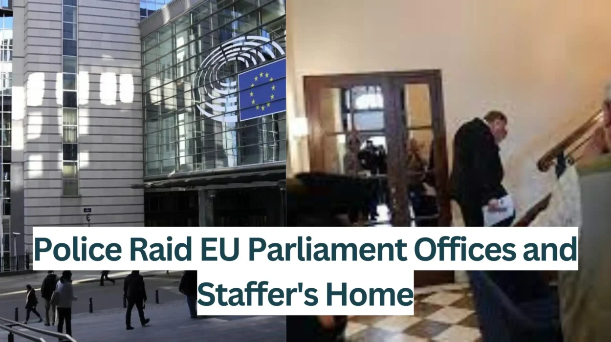 Police Raid EU Parliament Offices and Staffer's Home - Brussels Morning ...